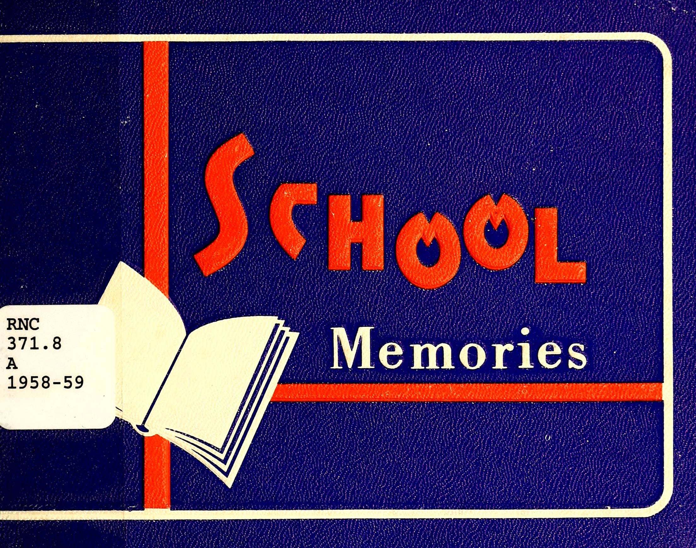 Alexander Graham Junior High School Yearbook [1958-1959]
