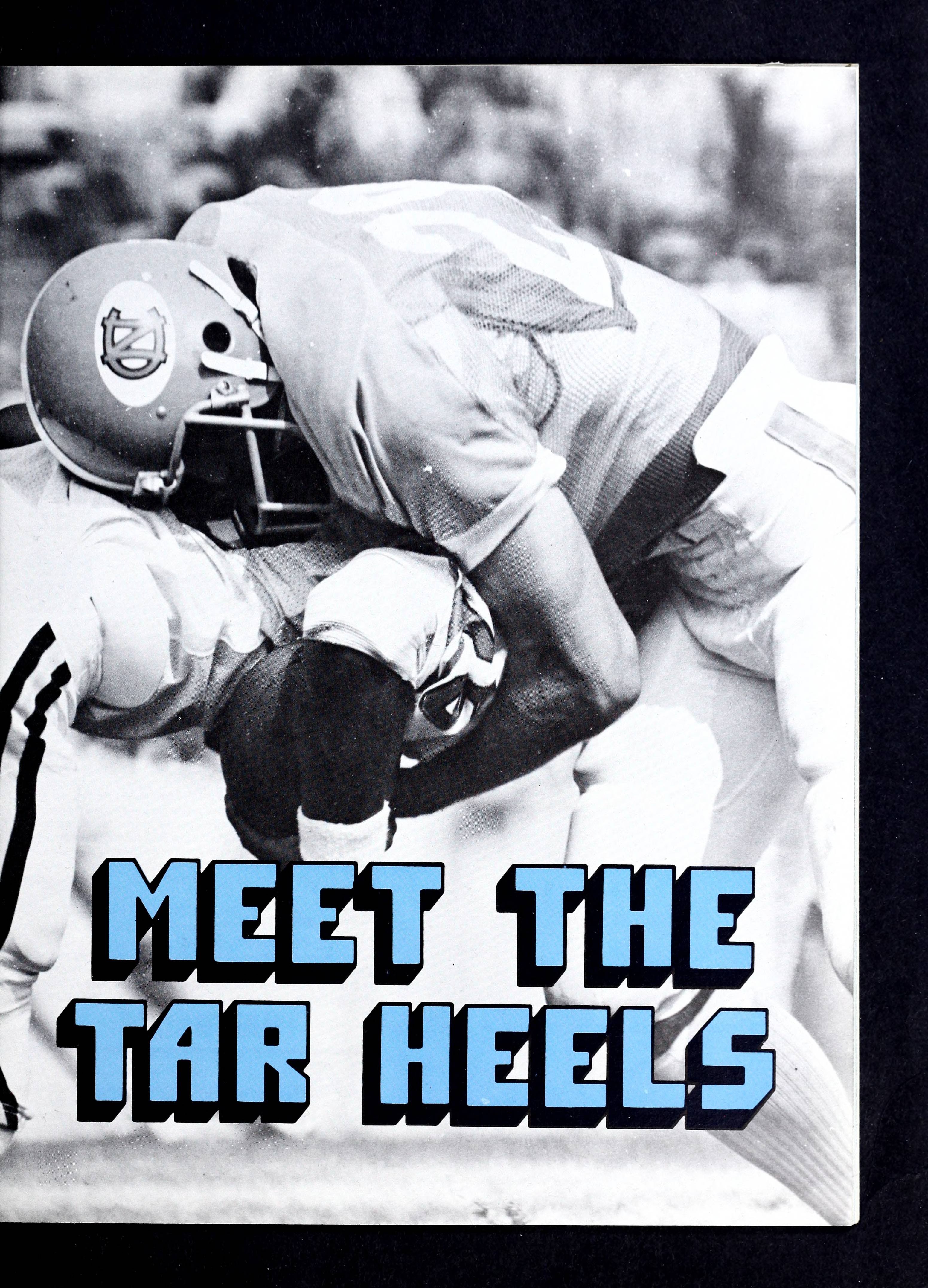 University of North Carolina ... football blue book for press and radio ...