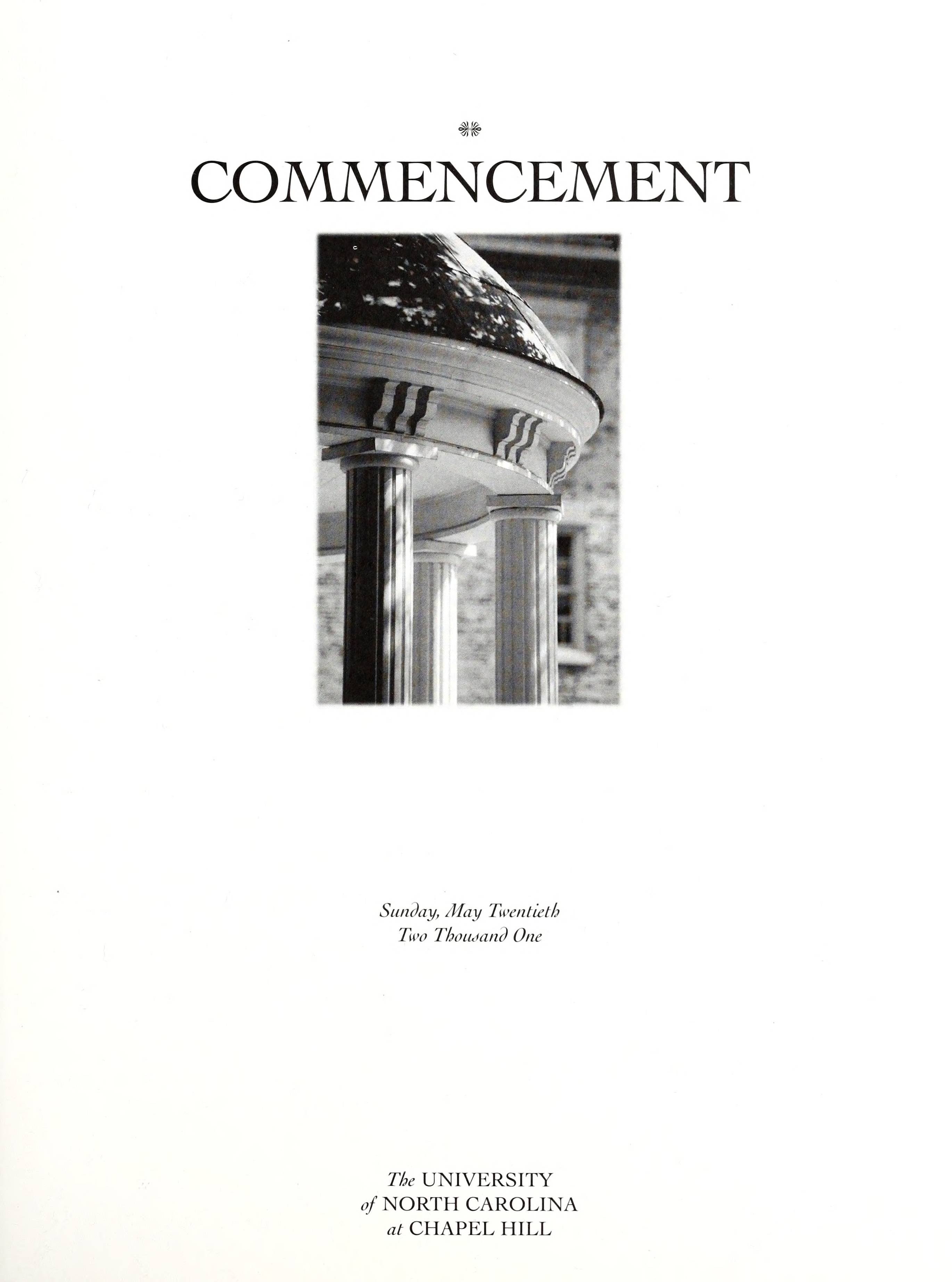 Commencement [2001]