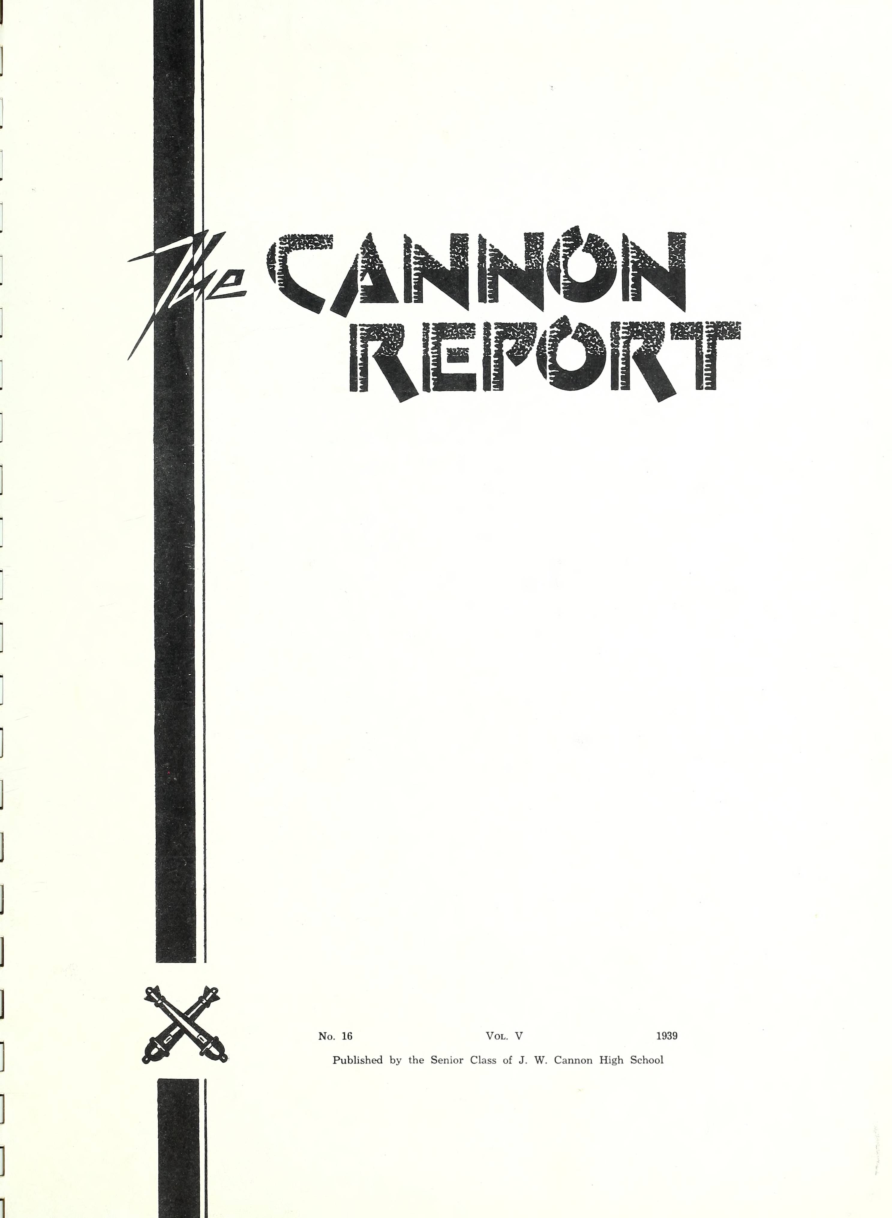 Cannon Report [1939]