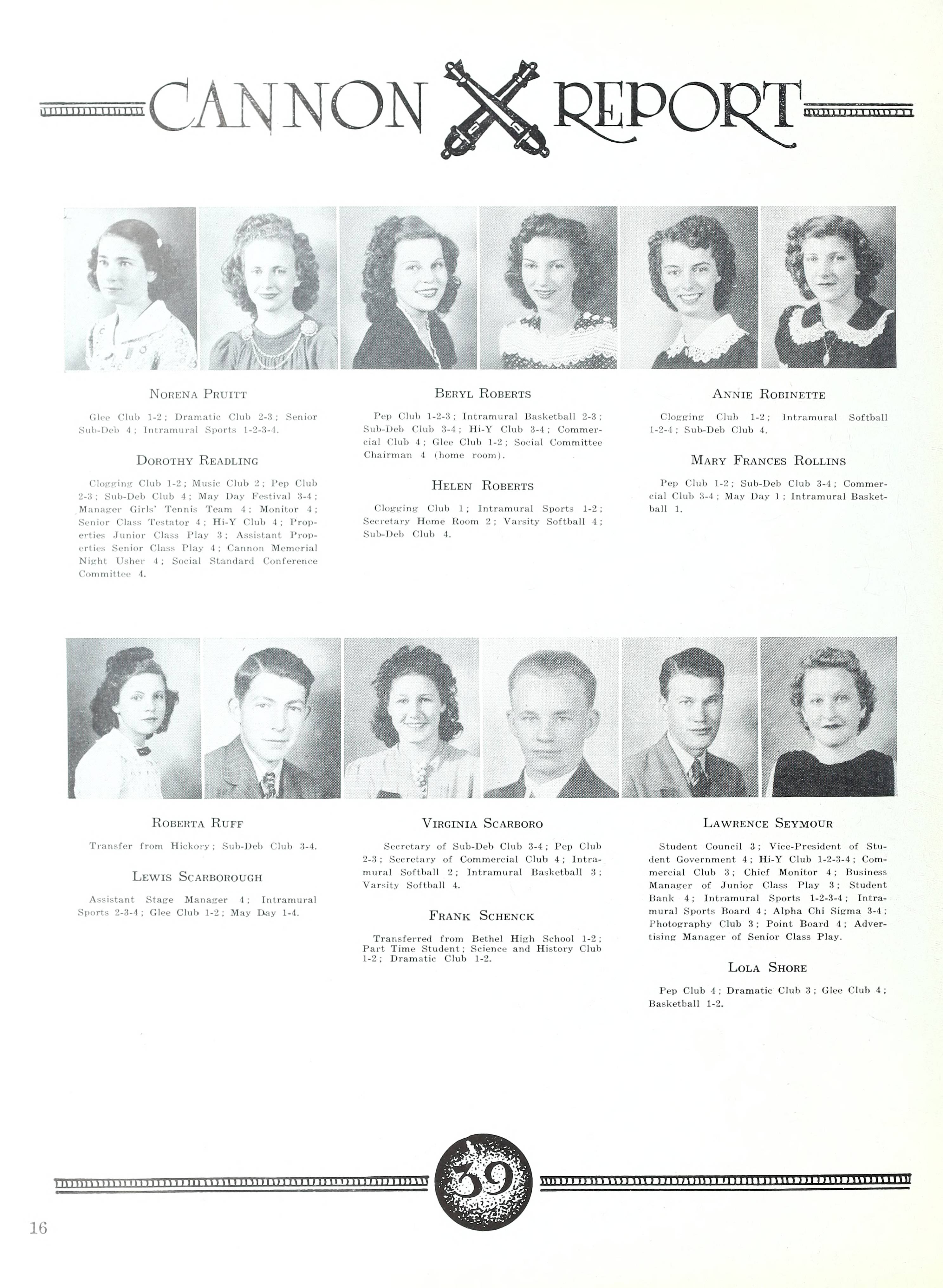 Cannon Report [1939]