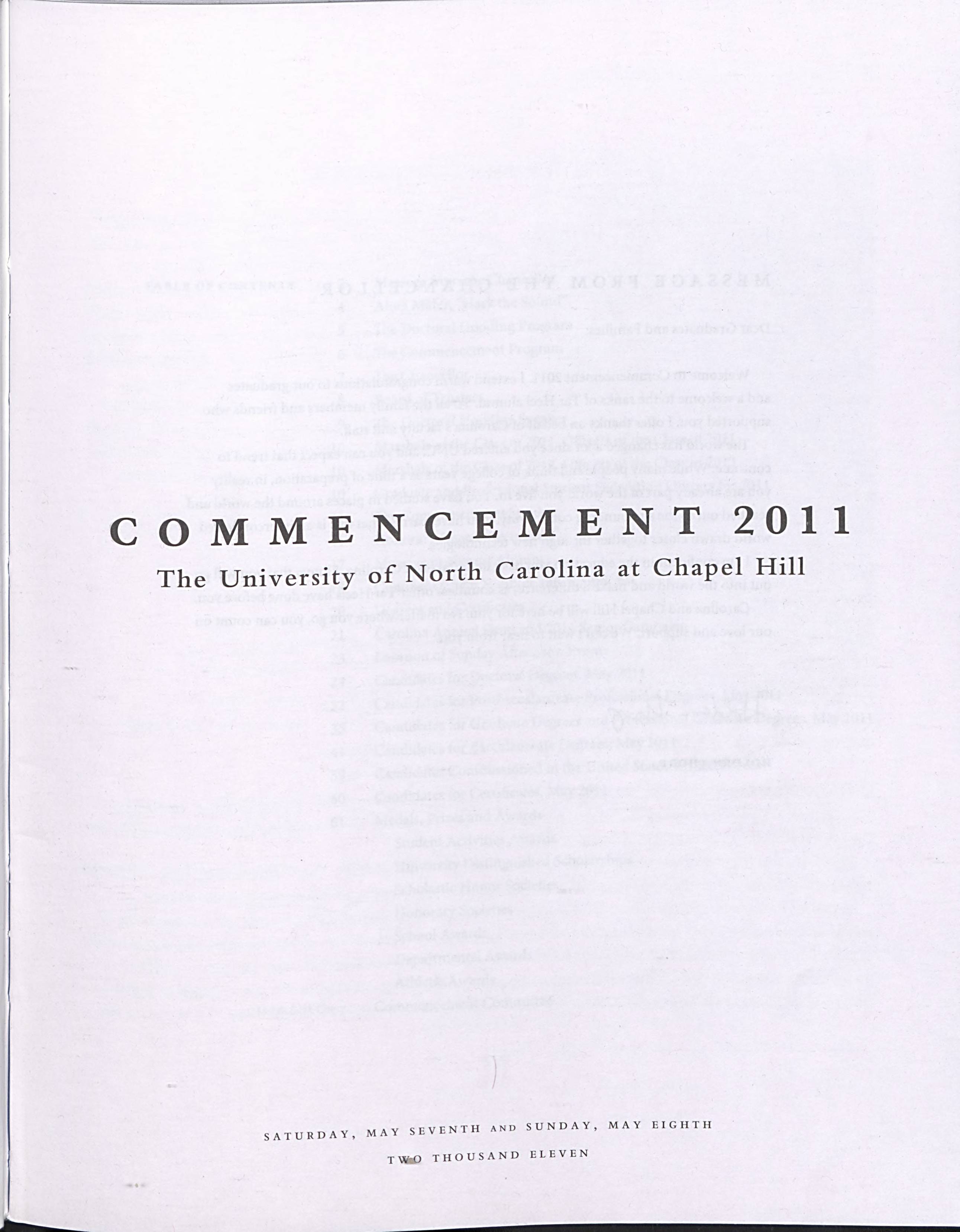 Commencement [2011]