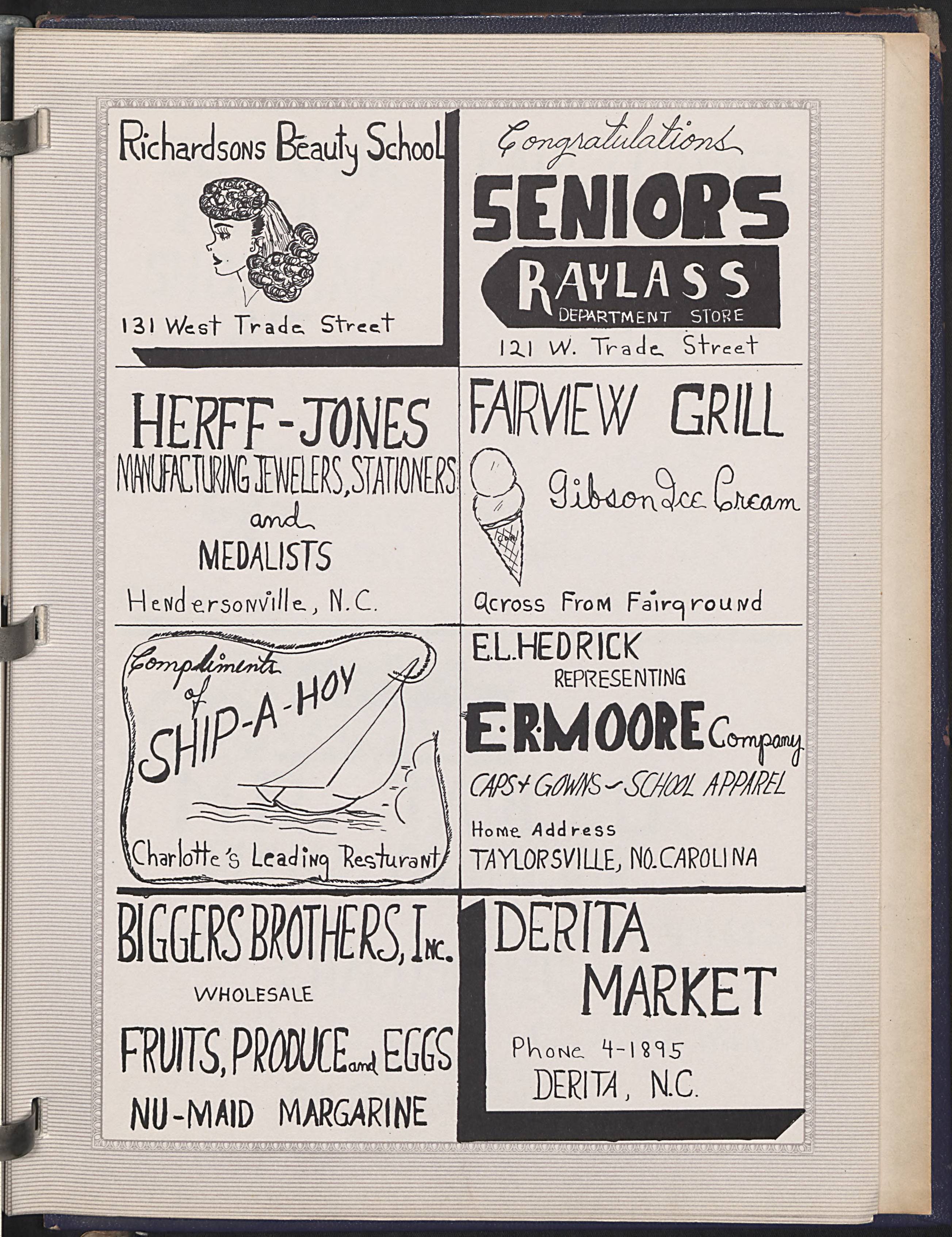 Derita High School Yearbook [1948]