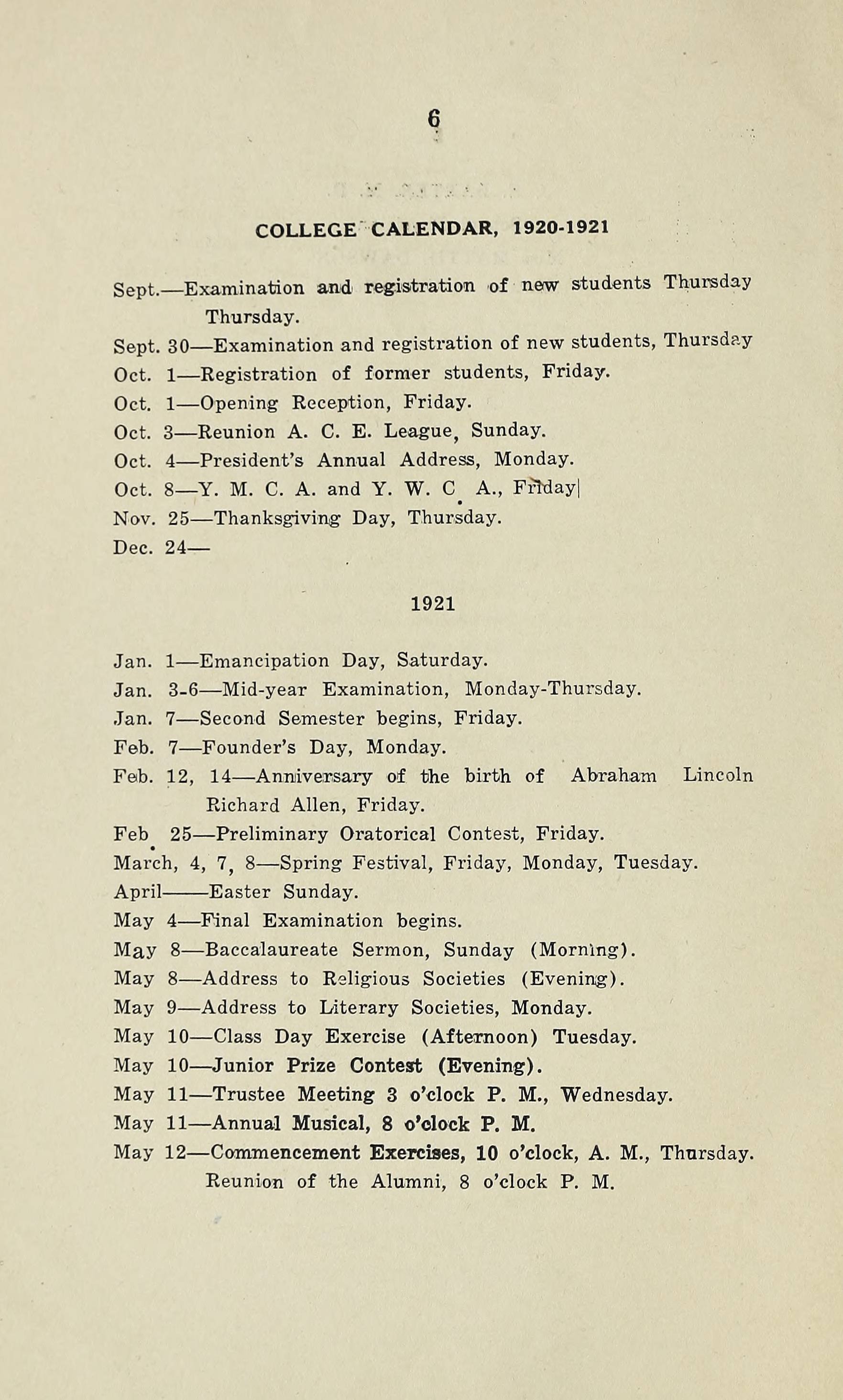Kittrell College Bulletin [1920-1921]
