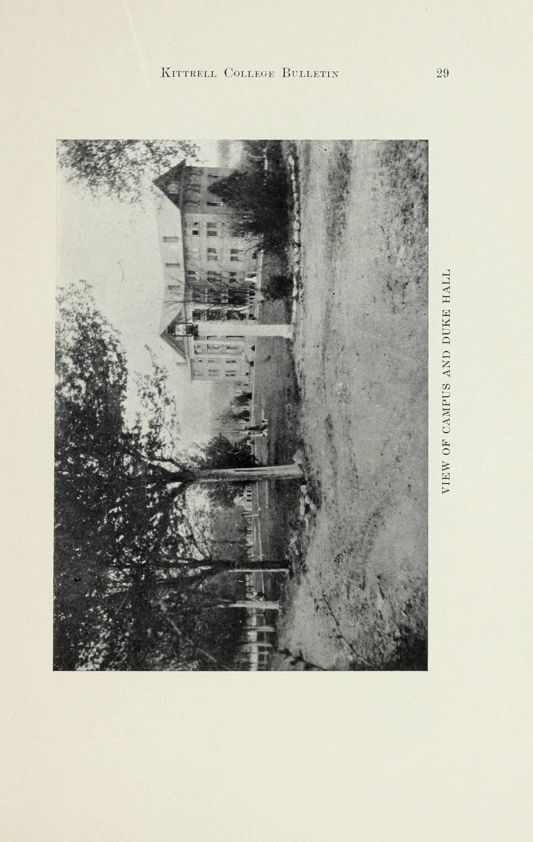 Kittrell College Bulletin [1930-1931]